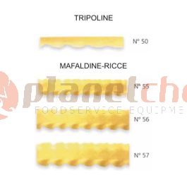 Bronze die D45 – Tripoline e mafaldine - Planet Chef Foodservice Equipment